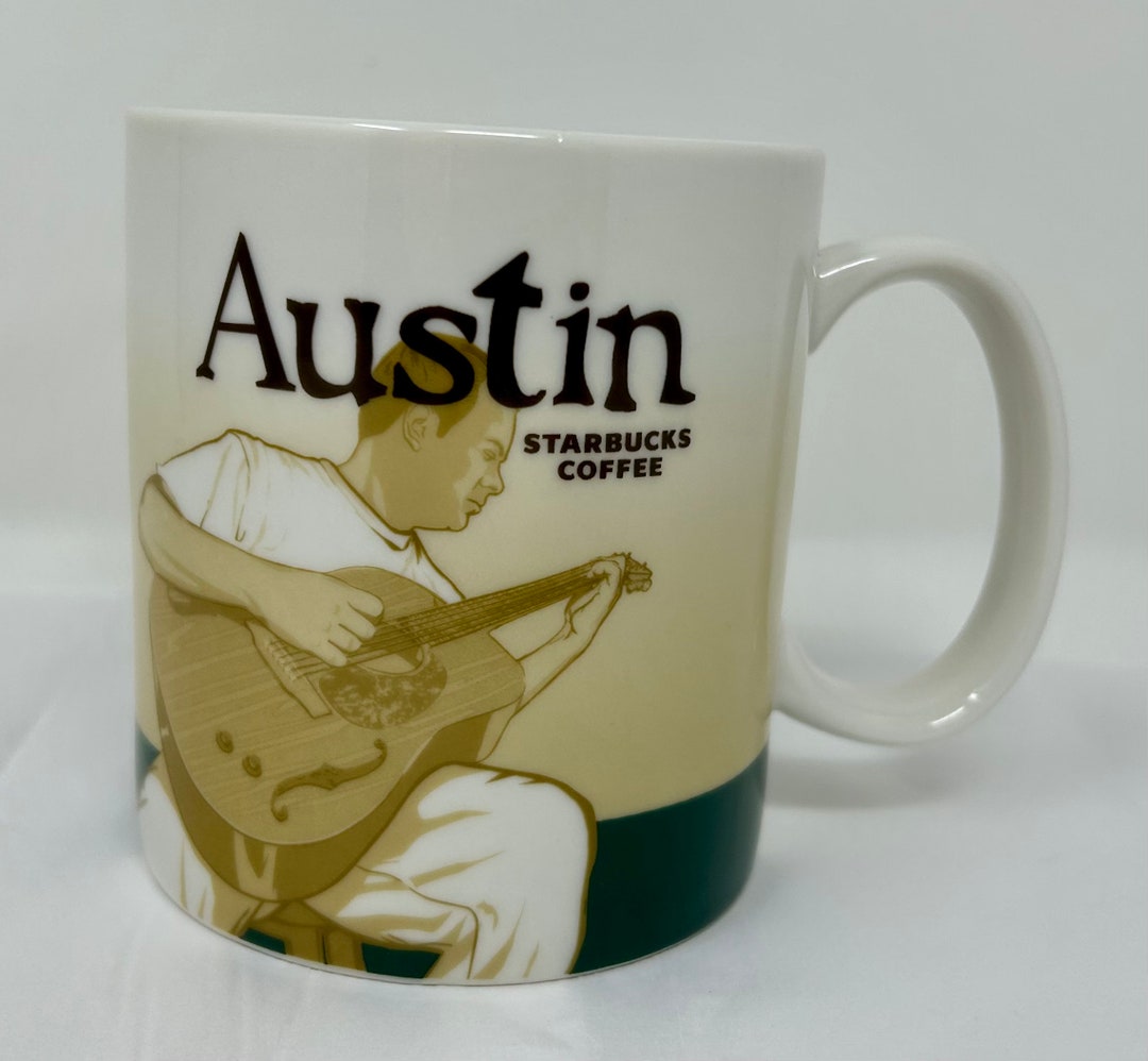Starbucks Mug Cup Austin Texas 16 Fl Oz City Music Coffee - Etsy