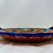 Mexican Terra Cotta Tray Platter Folk Art Fish Alligator Hand Painted ...