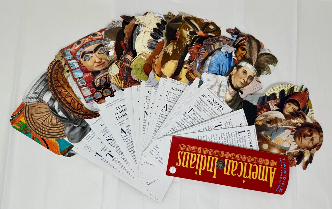 Fandex Family Field Guide – American Indians – 2002 Workman Publishing ...