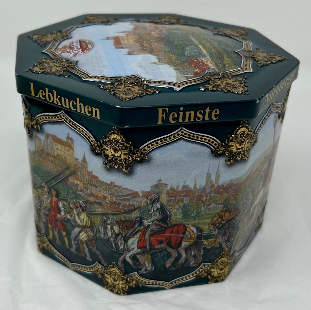 Vintage Wicklein Tin Lebkuchen Feinste Nurnberger Elisen Box Cookies - Etsy
