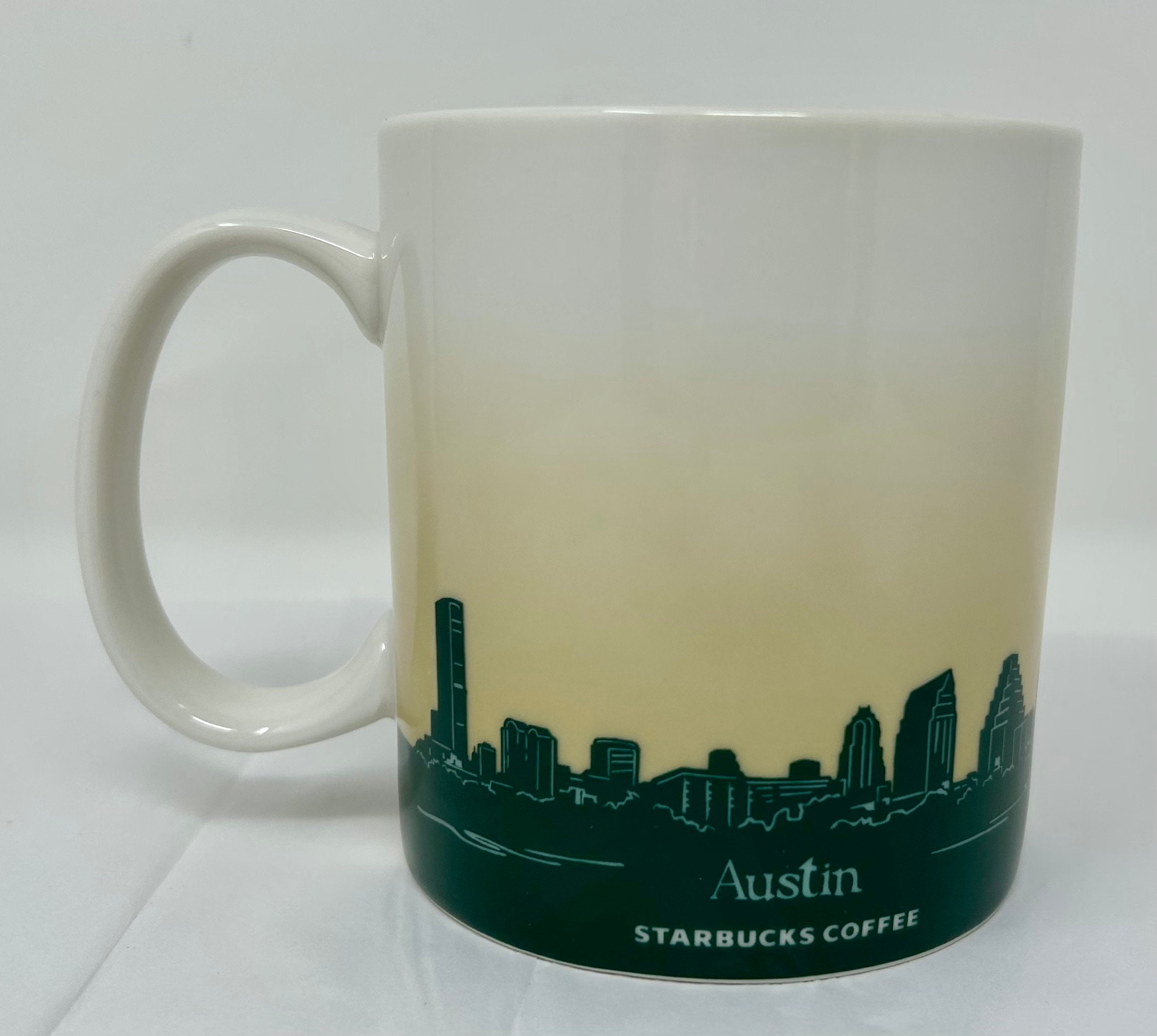 Starbucks Mug Cup Austin Texas 16 Fl Oz City Music Coffee - Etsy