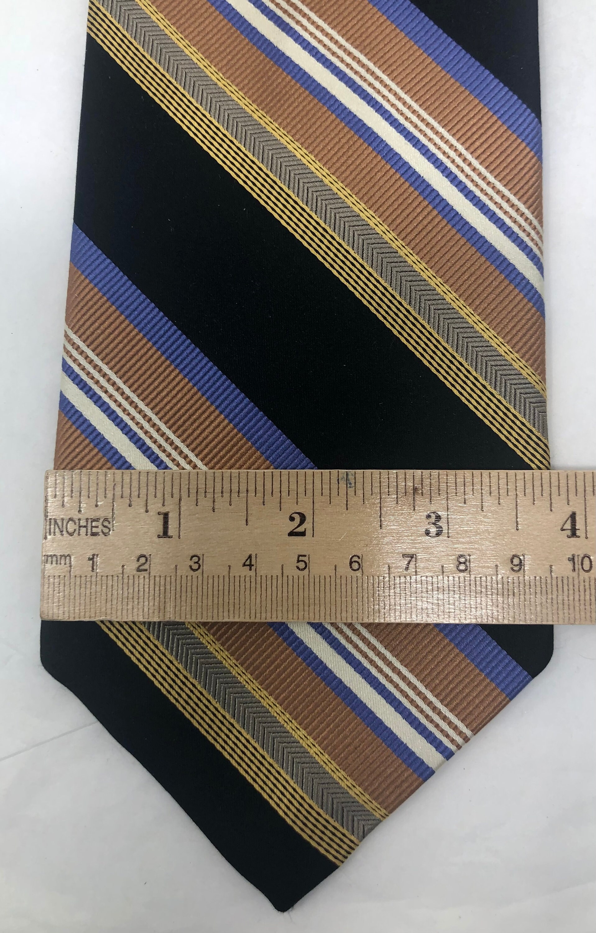 Vintage Silk Stripe Robert Talbott Tie Necktie Brown Blue Nordstrom - Etsy