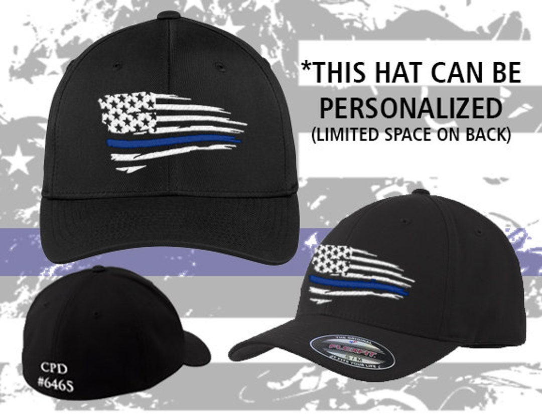 Police // Air Force // Navy // Thin Blue Line // Fitted // Flexfit ...