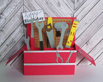 Tool Box Card | Etsy