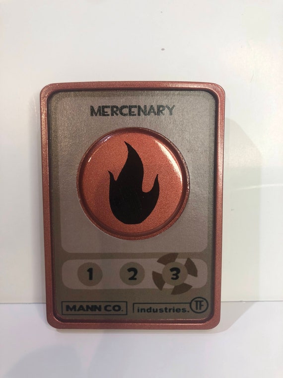 Bronze Mercenary Badge - Etsy