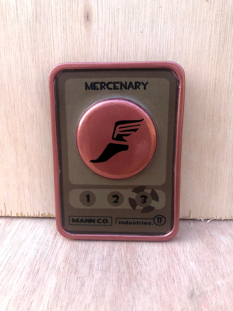 Bronze Mercenary Badge | Etsy