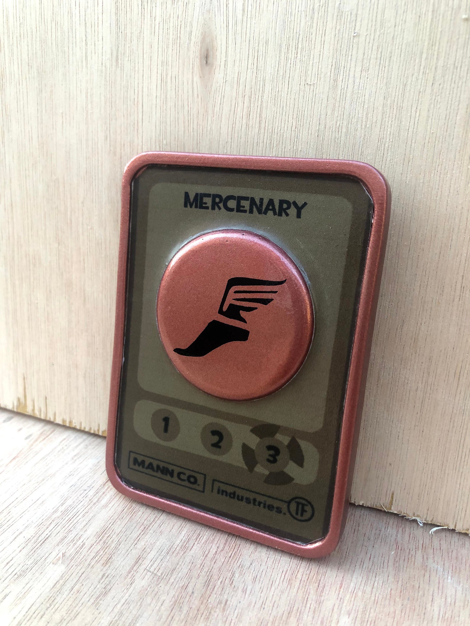 Bronze Mercenary Badge | Etsy