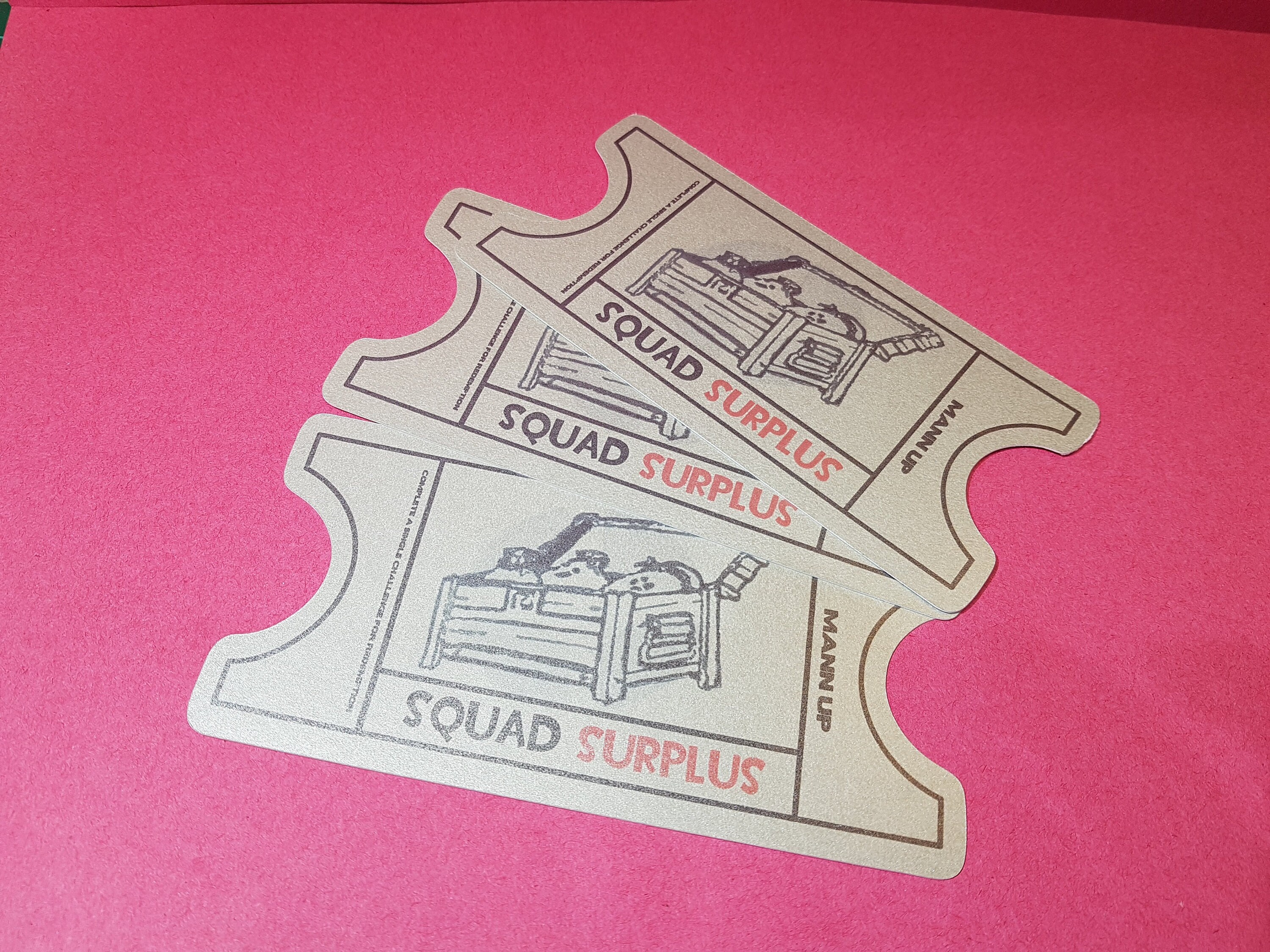 MVM Squad Surplus Ticket - Etsy Australia