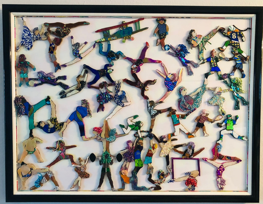 Limbs Akimbo Mosaic Wall Art - Etsy