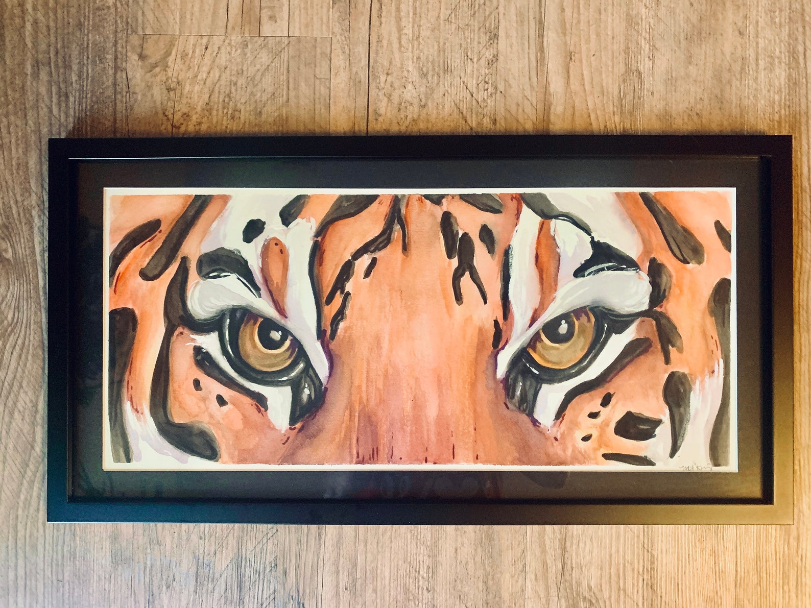 Clemson Decor, Tiger Eyes, Clemson Painting, Clemson Art, Clemson ...