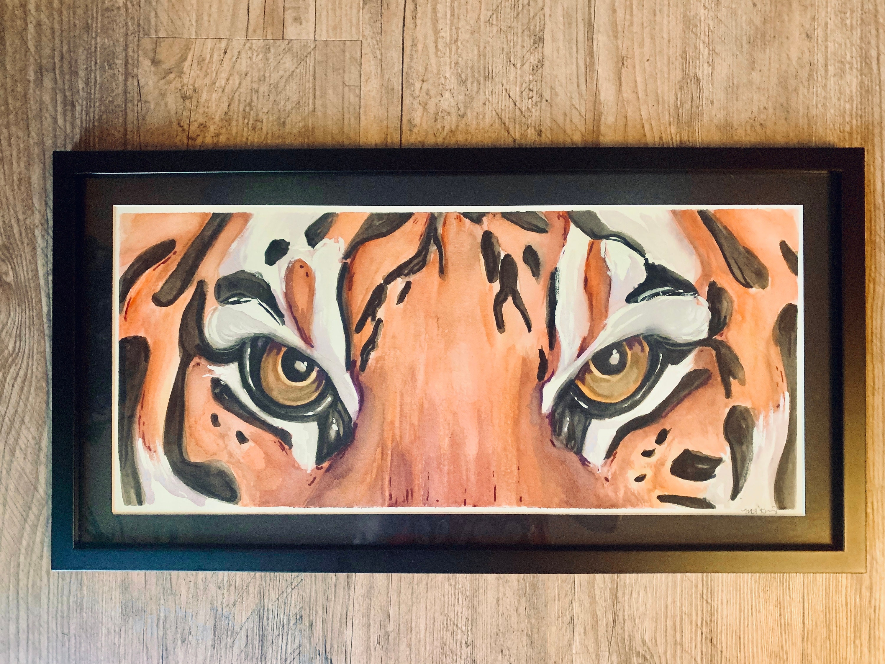 Tiger Eyes, Clemson Painting, Clemson Art, Clemson Tigers, Clemson ...