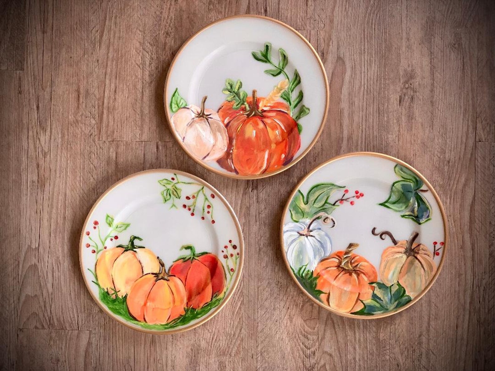 Fall Decor Plate, Decorative Fall Plate, Fall Decor, Home Decor, Fall ...