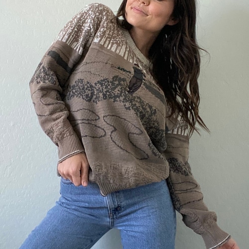 Golf Sweatshirt Embroidered Crewneck Vintage Golf Sweater - Etsy