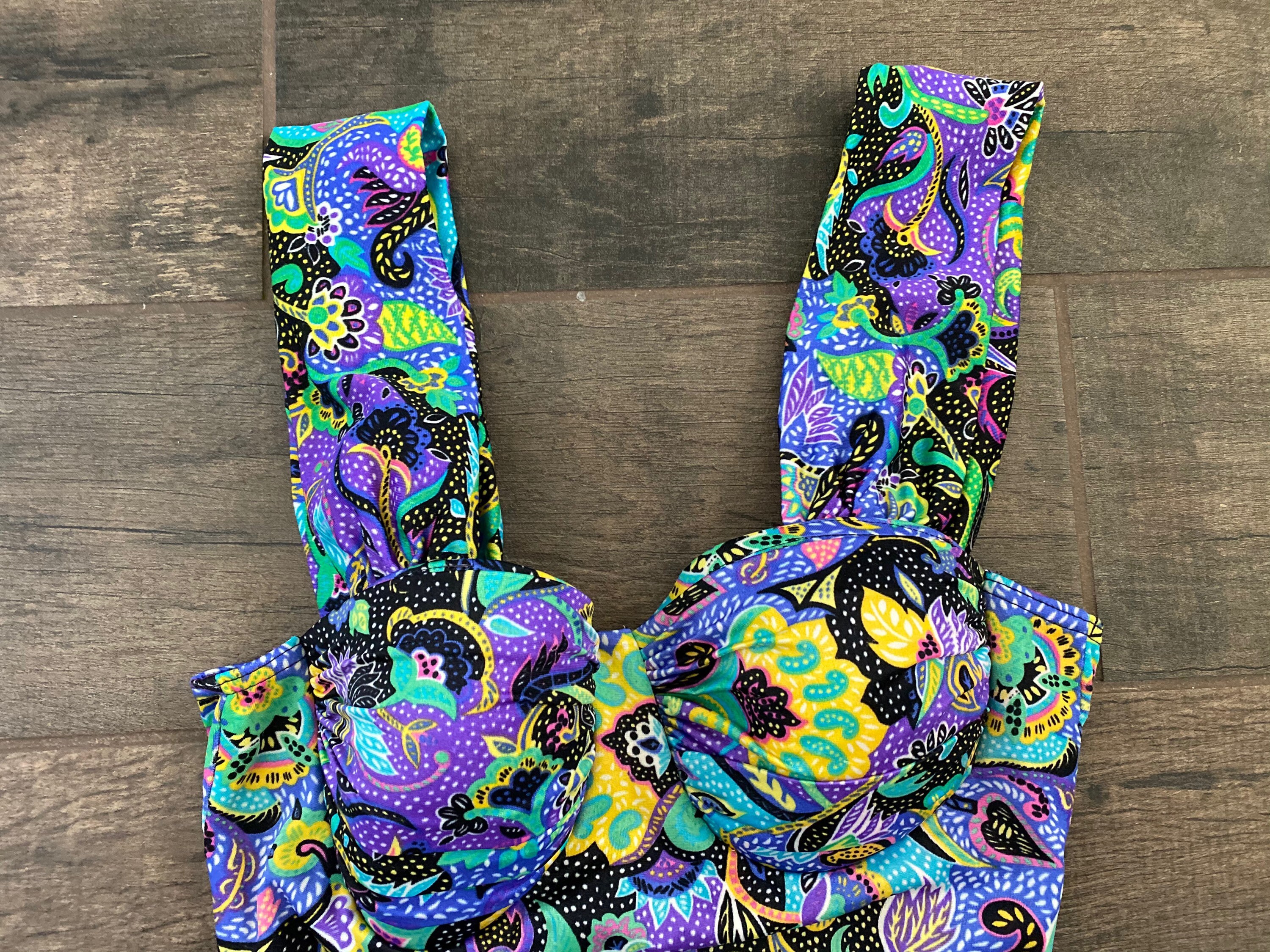 Vintage High Waisted One Piece Swimsuit - Etsy