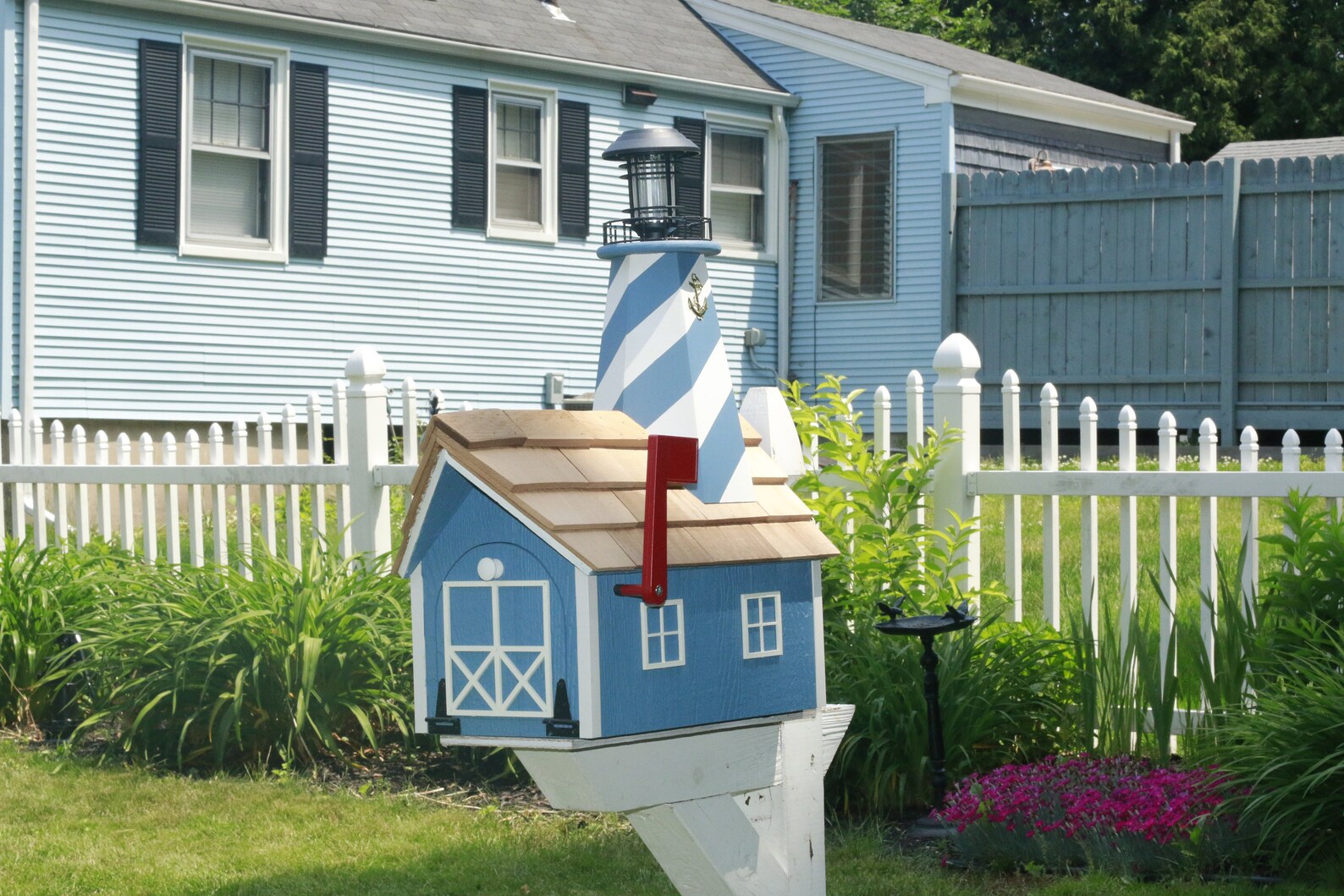 Cottage Style Lighthouse Handcrafted - Etsy