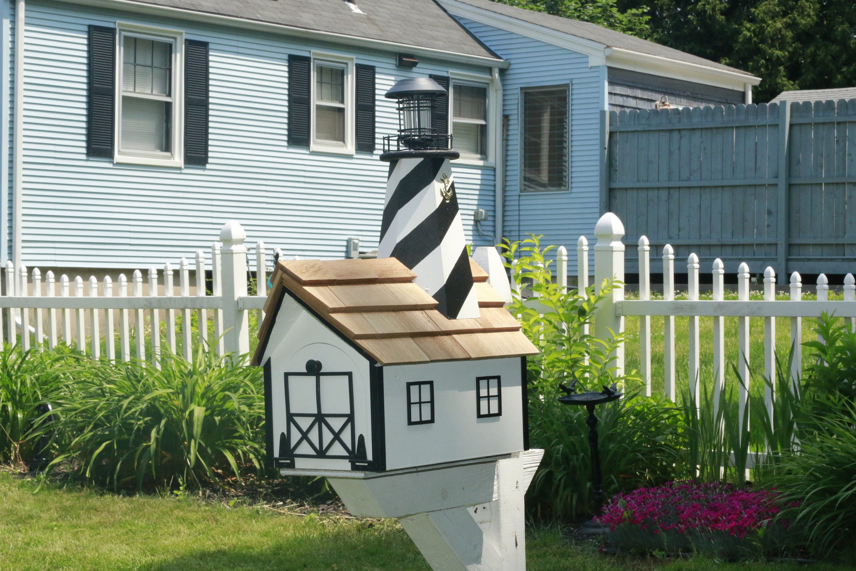 Cottage Style Lighthouse Handcrafted - Etsy