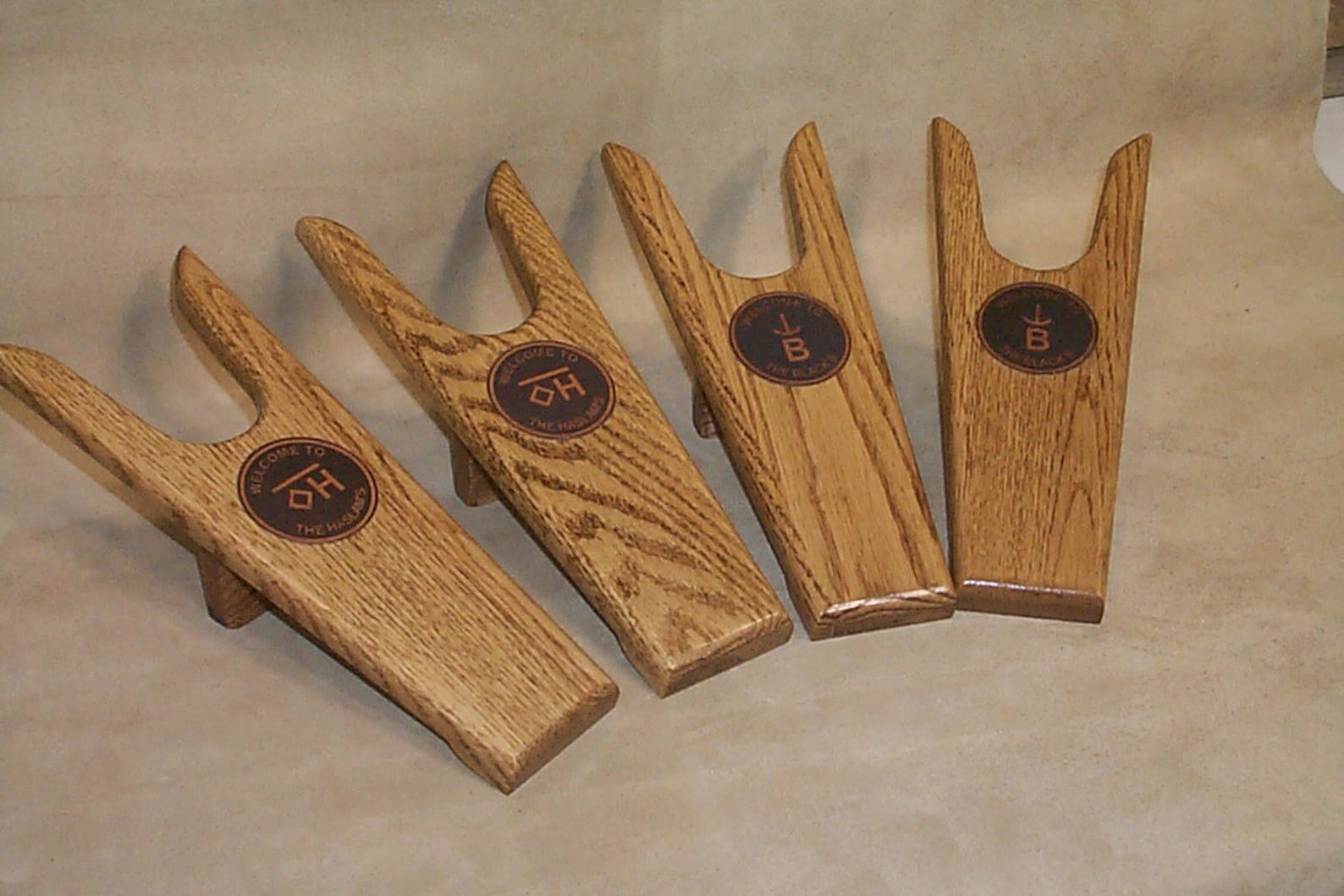 Boot Jack, Solid Oak Boot Jack, Bootjack, Personalized Boot Jack, Boot ...