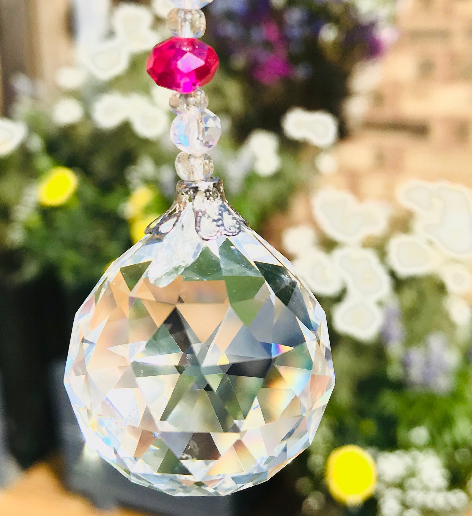 Crystal Sun Catcher Rainbow Maker Window Decor Hanging Prism - Etsy