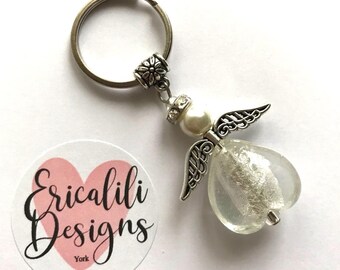 Crystal Angel Charm | Etsy