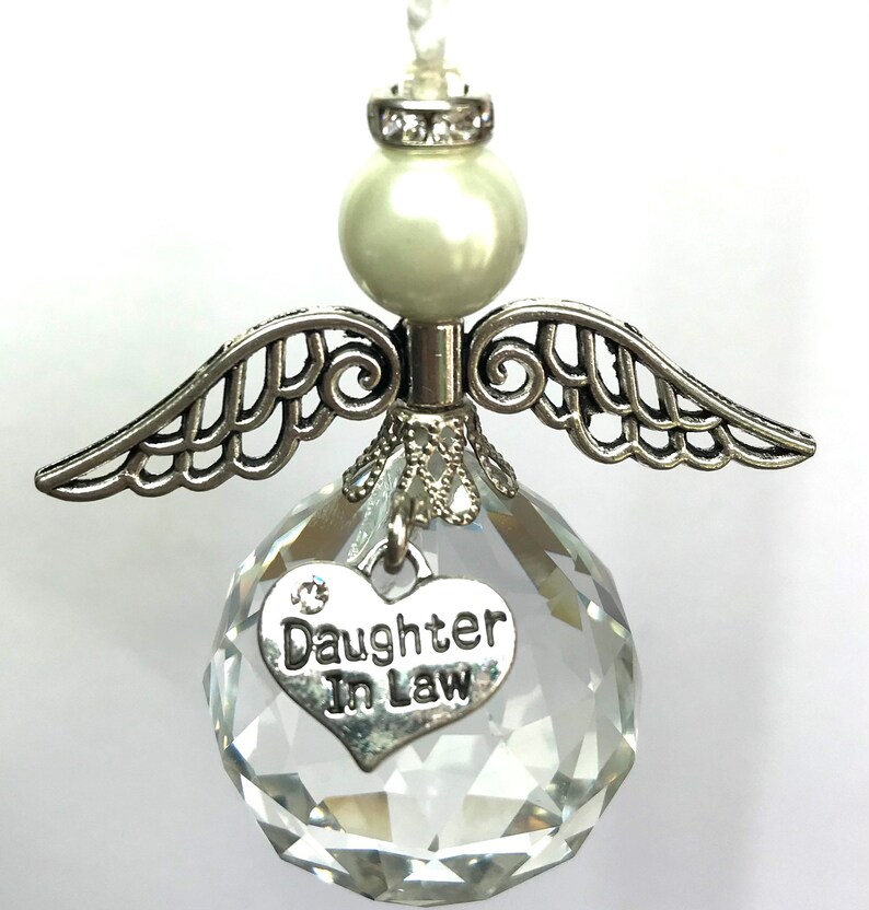 Daughter in Law Angel Personalised Crystal Guardian Angel - Etsy