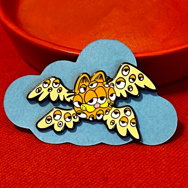 Garfield Pin Enamel - Etsy