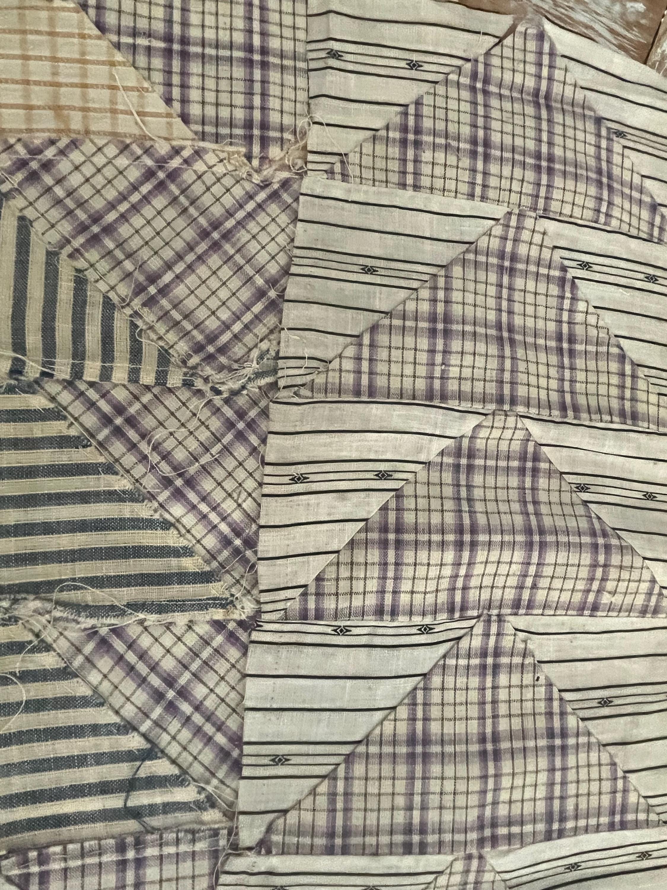 Back in Time Textiles~ Antique 1910-1920 "flying Geese" Quilt Top ...