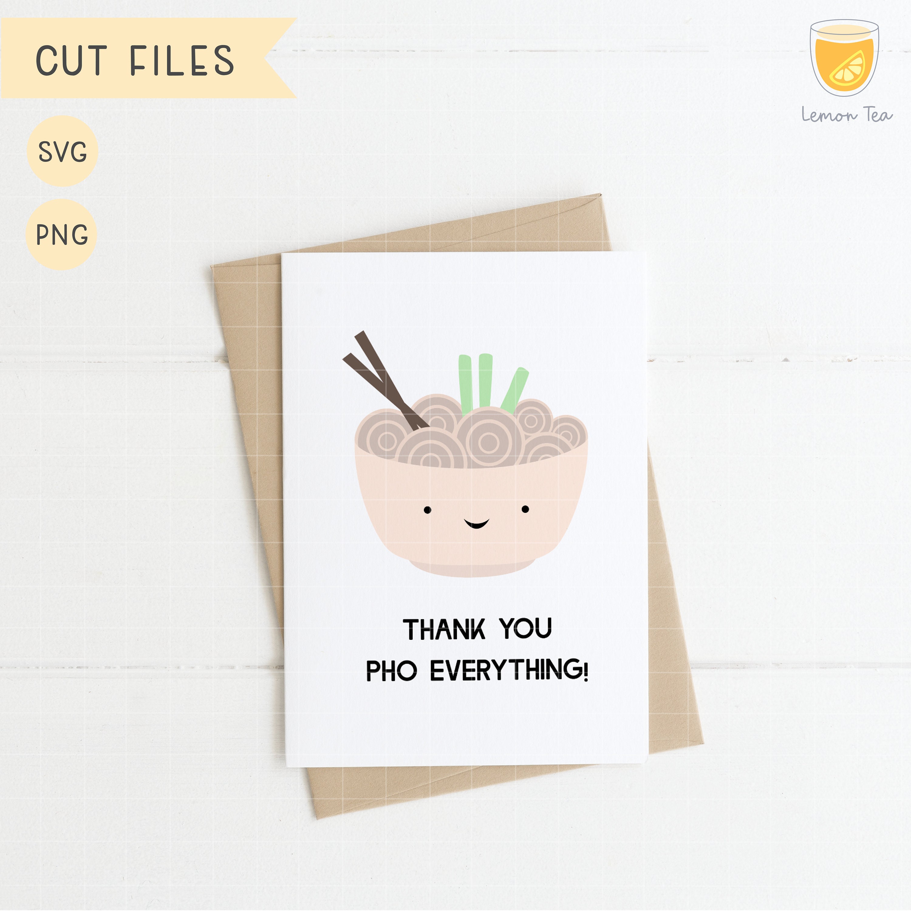 Pho SVG, Cute Pho Svg, Pho Clipart, PNG, Vector, Commercial Use ...