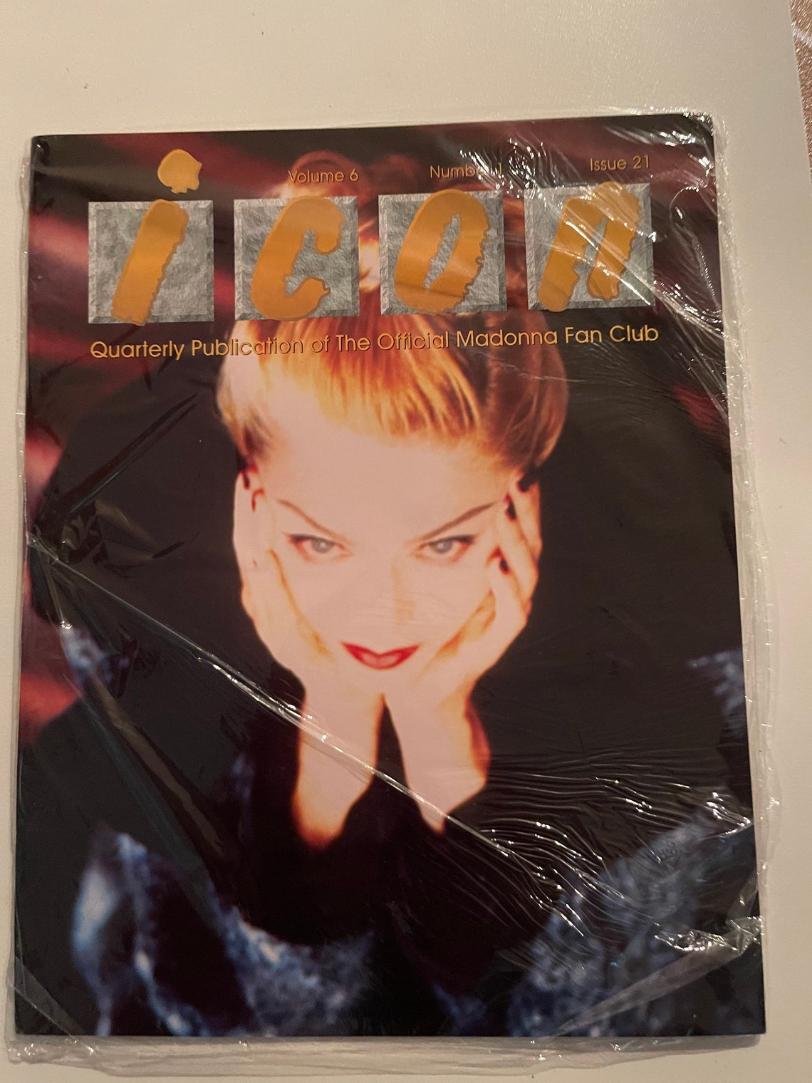 Vintage Madonna Icon 22 Fan Club Magazine Volume 6 Issue 1 - Etsy