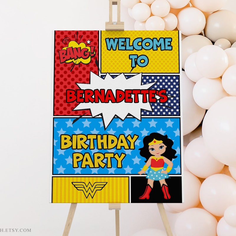 Superhero Welcome - Etsy