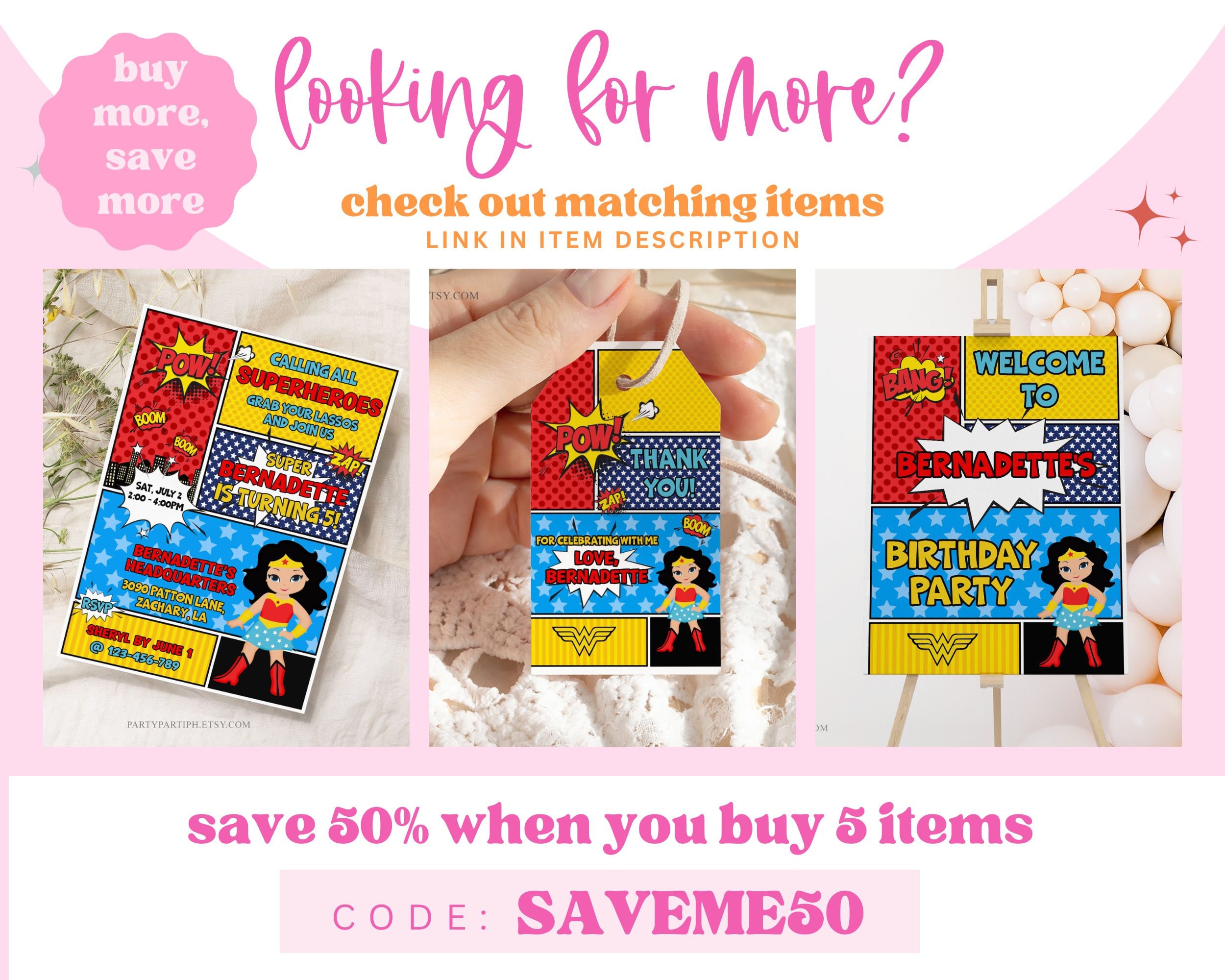 Editable Superhero Thank You Tags Template Instant Download Superhero ...