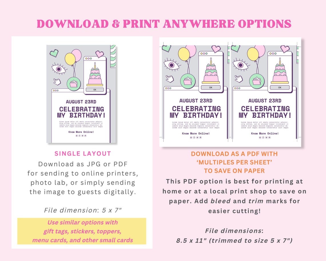 Pixie Pirate Birthday Invitation, Girl Boy Twins (editable), 0097 - Etsy