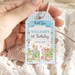 Editable Peter Rabbit Thank You Tags Template 1st Birthday Instant ...