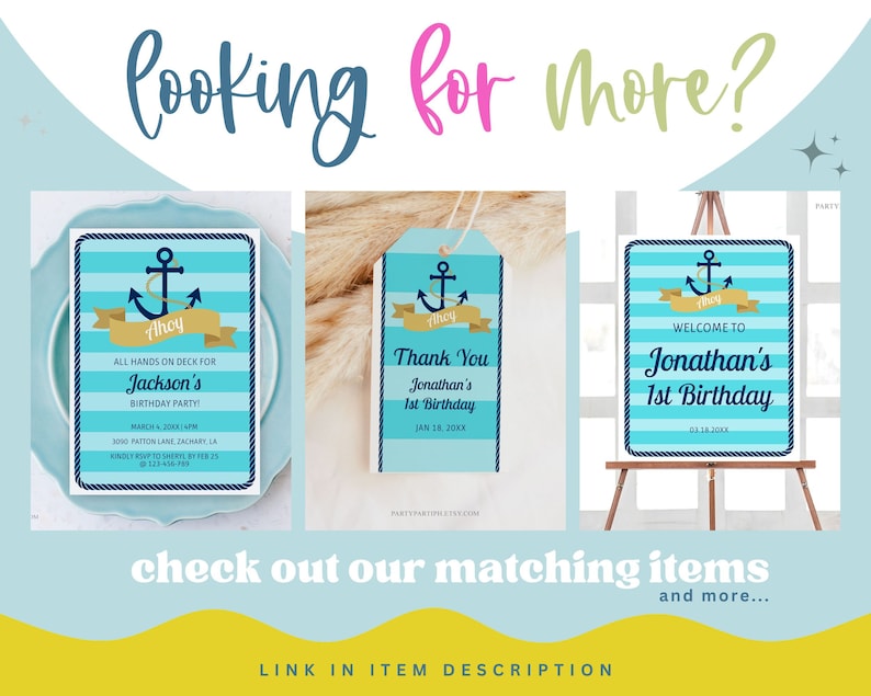 Nautical Water Bottle Labels Template Anchor Stripes Personalized ...