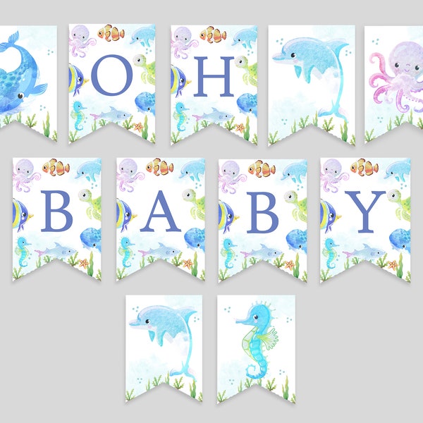 Ocean Banner - Etsy