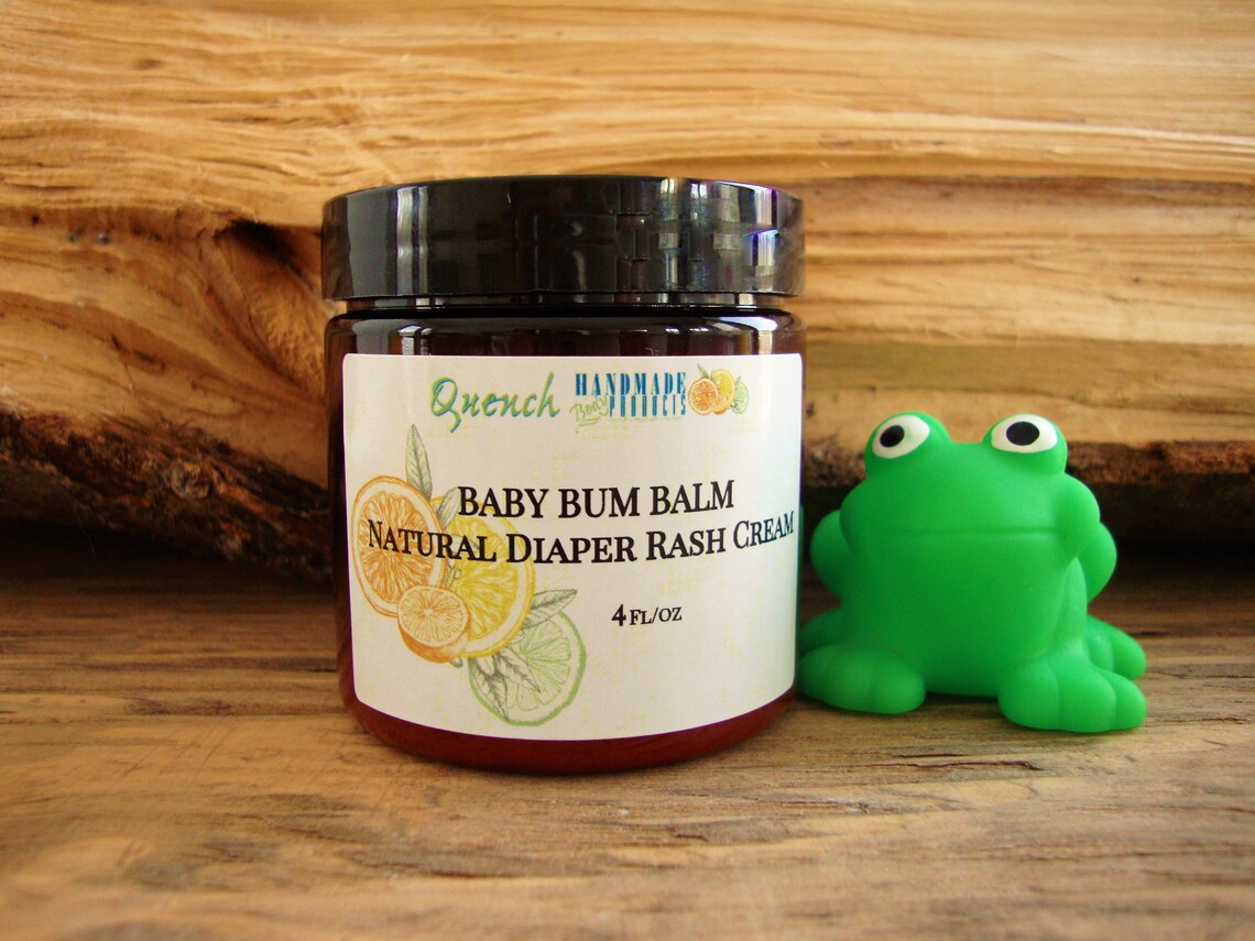 Natural Diaper Rash Cream: Baby Bum Balm Organic Diaper Rash - Etsy