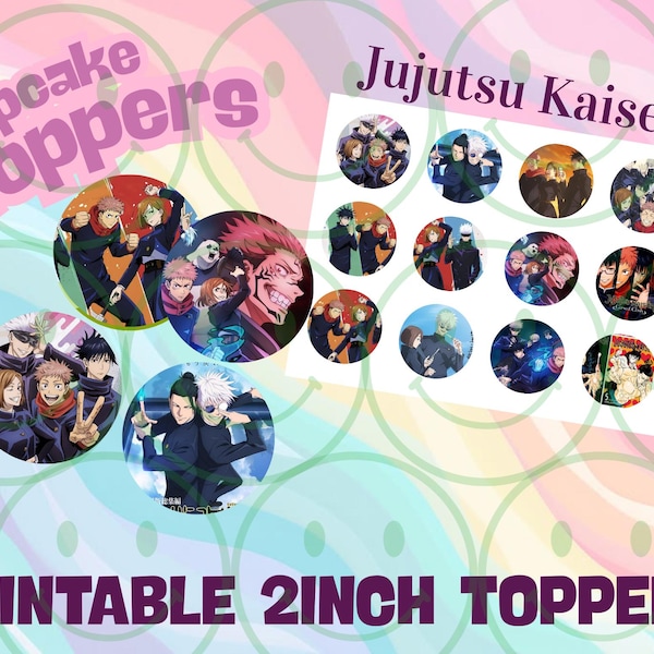 Jujutsu Kaisen Birthday Cake - Etsy
