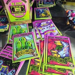 Artist Collector Cards First Edition - Etsy