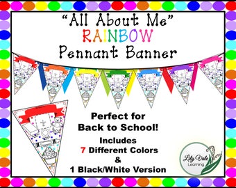 All About Me Banner - Etsy