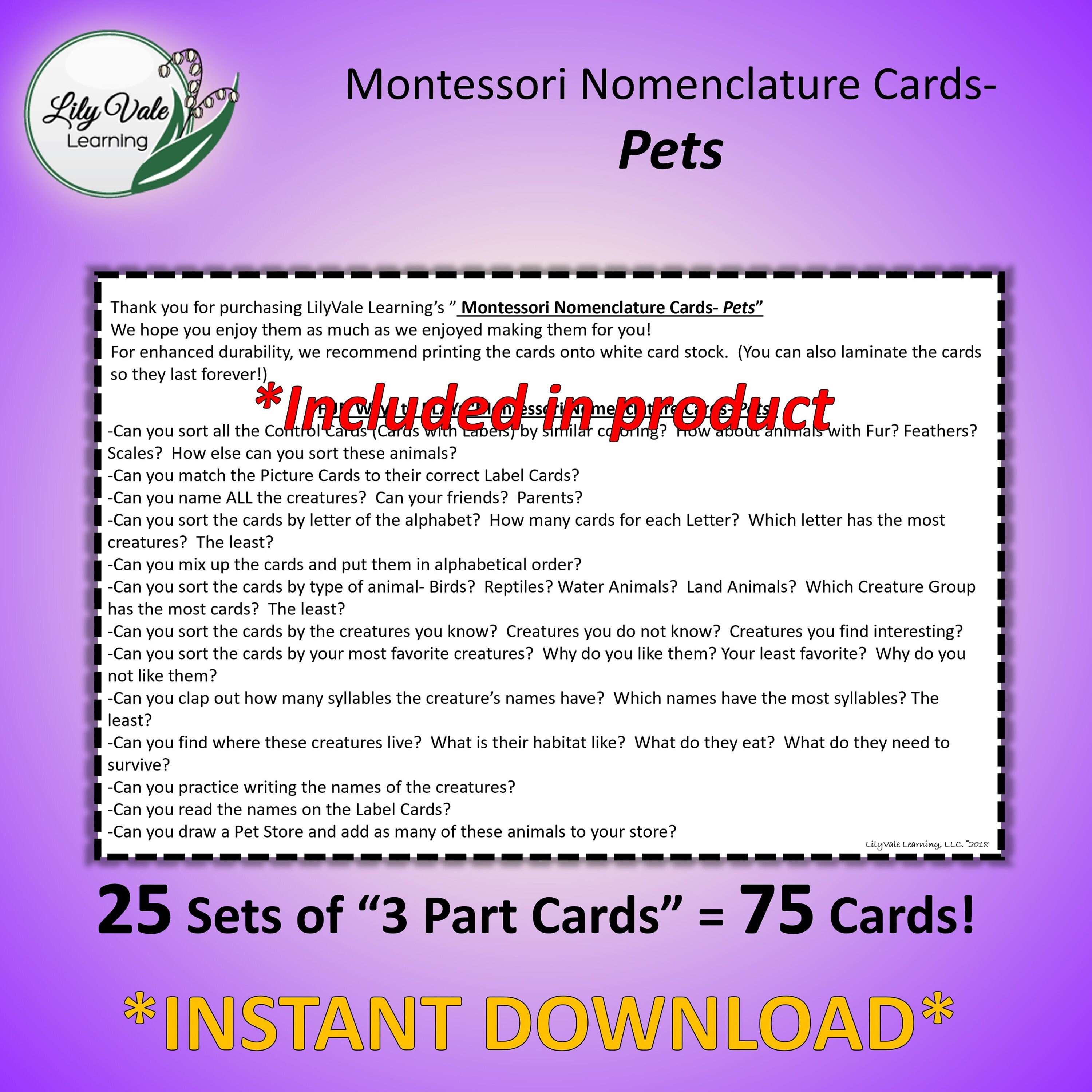 Printable Flashcards, Montessori Flashcards, Nomenclature Cards ...