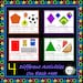 Shape Playdough Mats, Preschool Shapes, Montessori Shapes, Shape ...