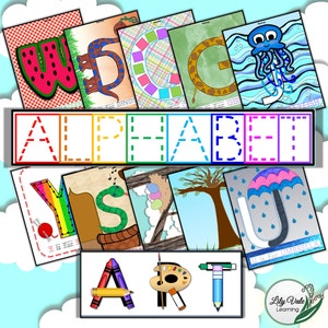 Alphabet Book, Handmade Alphabet, Preschool Curriculum, ABC Book, Learn ...