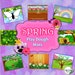 Kids Spring Activity, Playdough Activity Mats, Play Doh Mats, SPRING ...