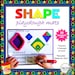 Shape Playdough Mats, Preschool Shapes, Montessori Shapes, Shape ...