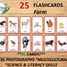 Farm Theme Printable, Farm Theme Cards, Animal Flashcards, Farm ...