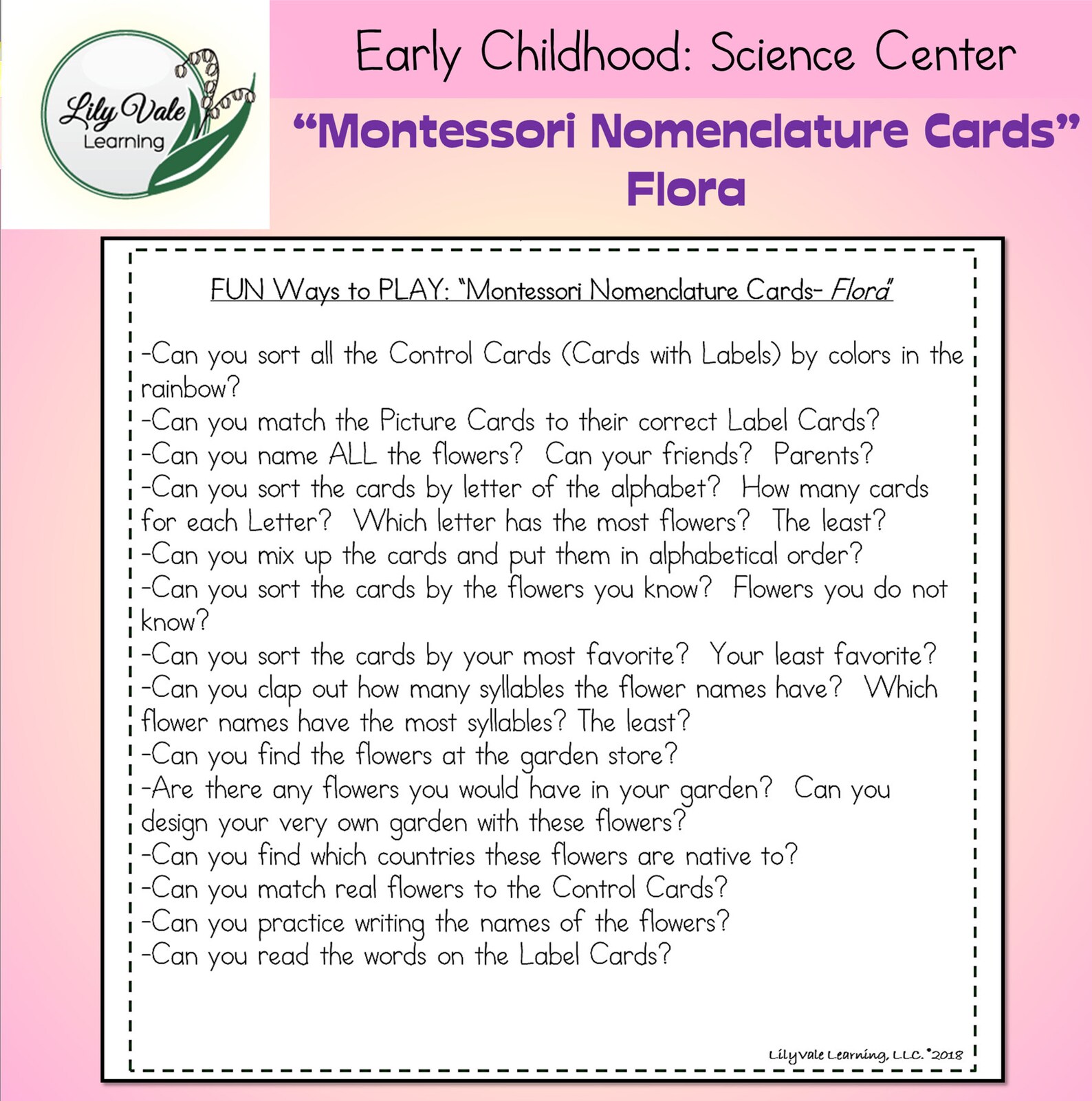 Printable Flashcard, Montessori Material, Montessori Printable Card ...