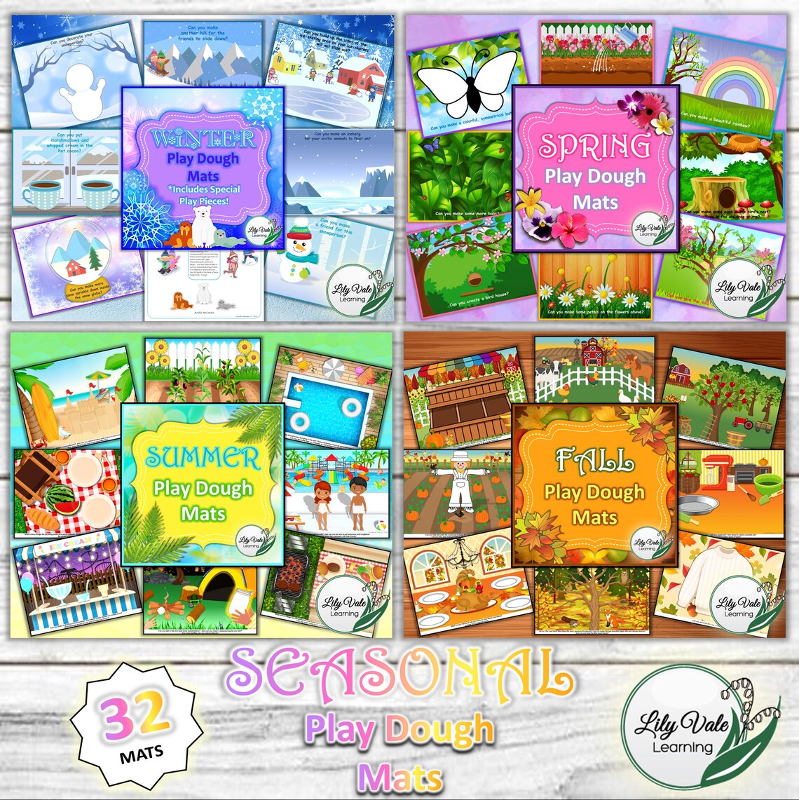 Four Seasons, Sensory Activity, Fine Motor Skills, Fine Motor Activity ...