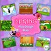 Kids Spring Activity, Playdough Activity Mats, Play Doh Mats, SPRING ...