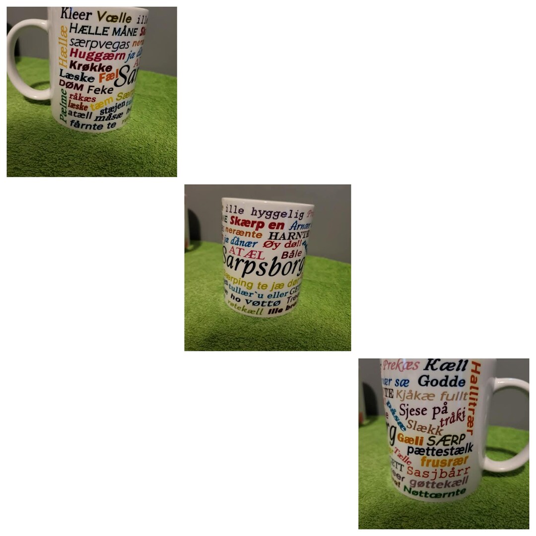 Dialekt Mug - Norwegian Language Coffee Cup - Etsy