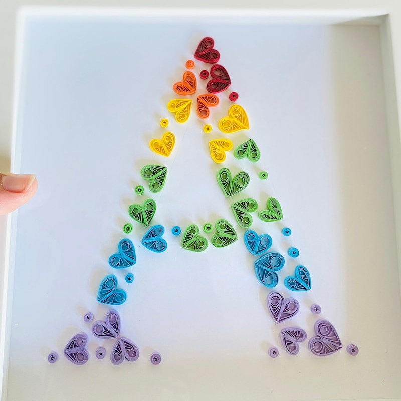 Quilled Monogram - Etsy