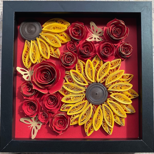 Quilling Roses - Etsy